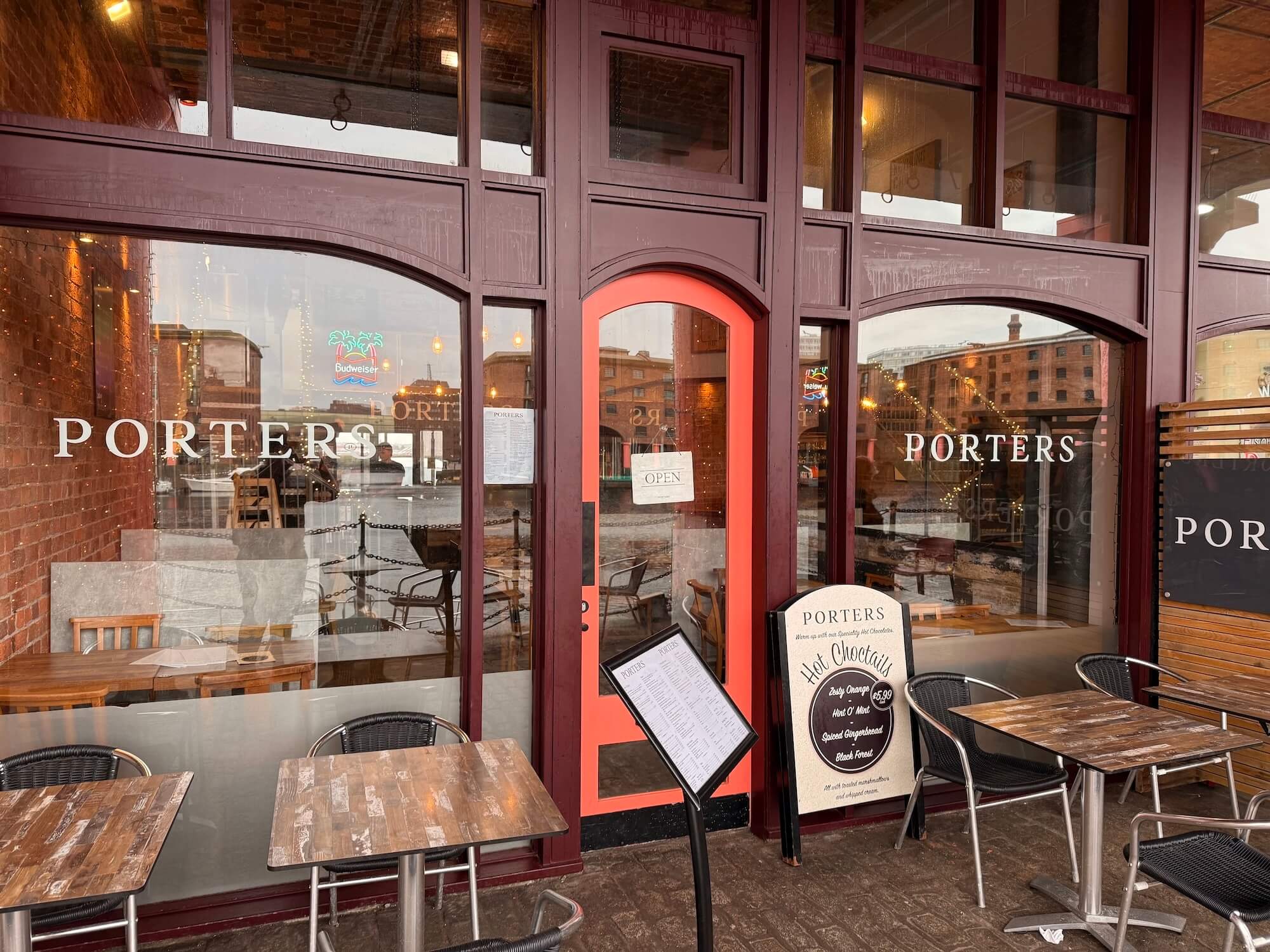 Porters Cafe – Welcome To Liverpool!
